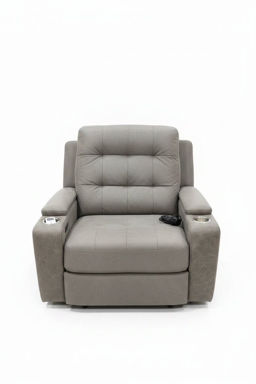 Cambrell Fabric Power Recliner – Instant Offer Furniture